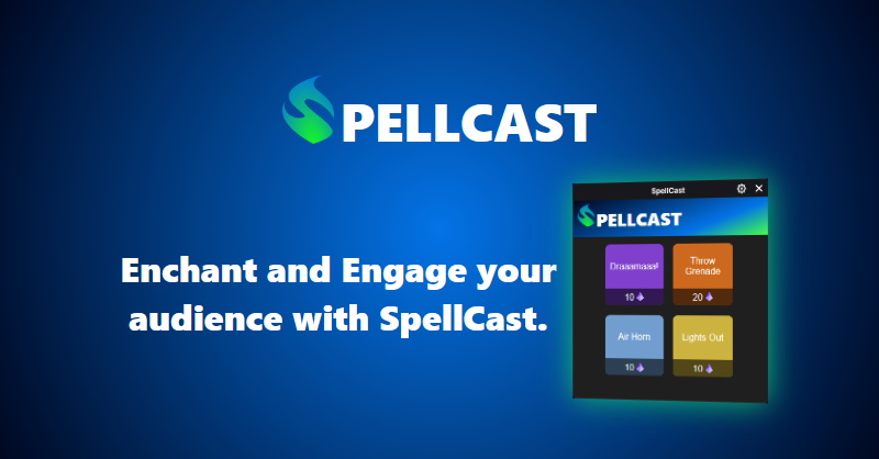 SpellCast - The Easiest Way to Give Viewers Control